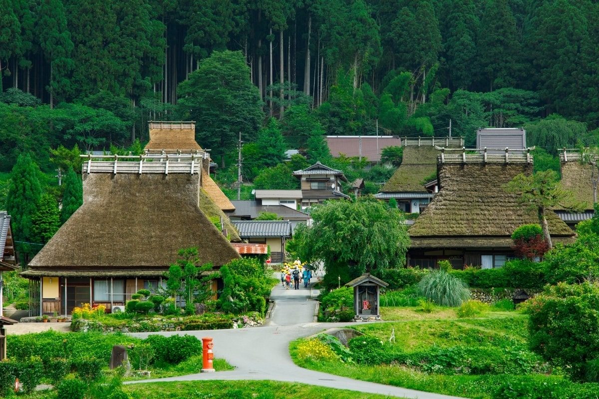 ĐI KYOTO THAM QUAN LÀNG MÁI LÁ MIYAMA - Du lịch New Paradise